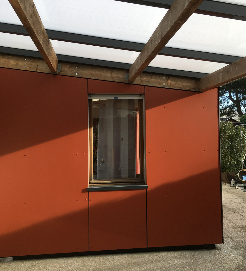 Bardage panneaux composite Trespa - Daniel Couvertures